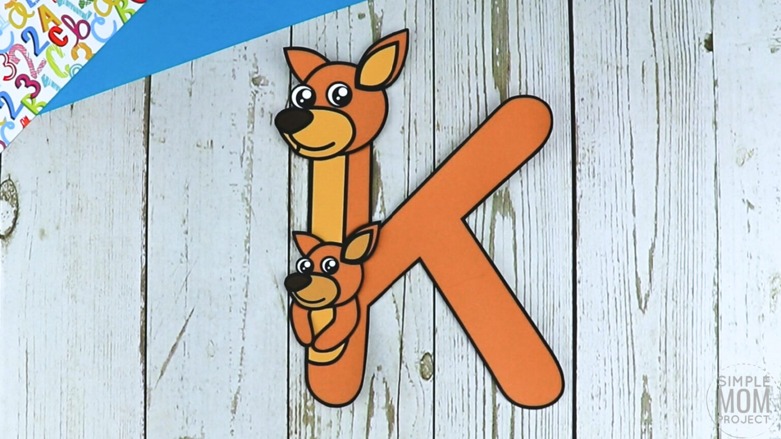 Free Printable Letter K Craft Template – Simple Mom Project