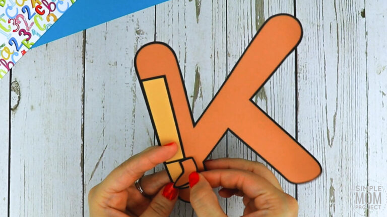 Free Printable Letter K Craft Template – Simple Mom Project