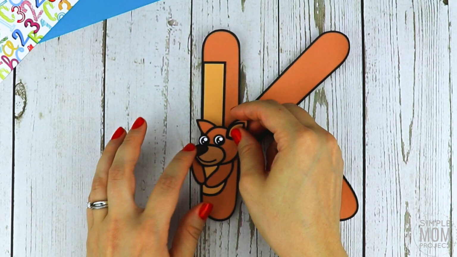 Free Printable Letter K Craft Template – Simple Mom Project