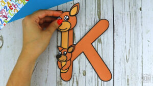 Free Printable Letter K Craft Template – Simple Mom Project