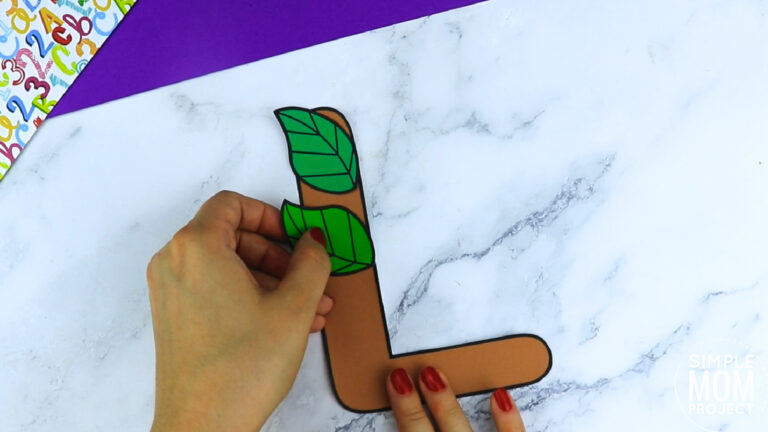 Free Printable Letter L Craft Template – Simple Mom Project