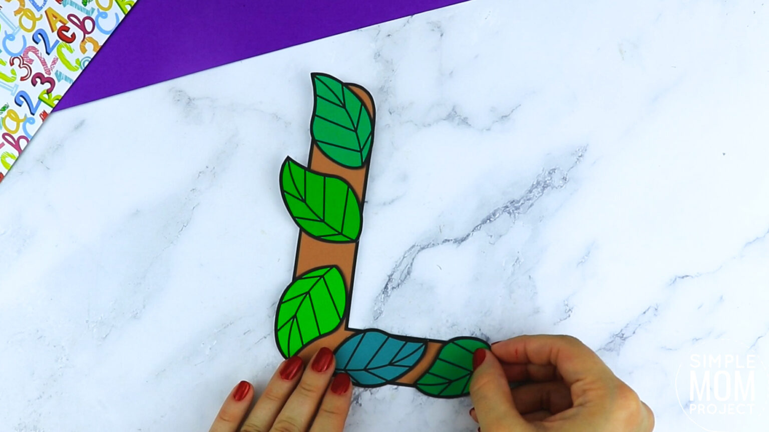 Free Printable Letter L Craft Template – Simple Mom Project