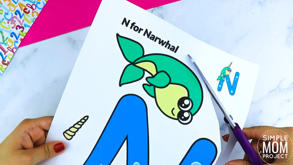 Free Printable Letter N Craft Template - Simple Mom Project