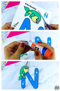 Free Printable Letter N Craft Template - Simple Mom Project
