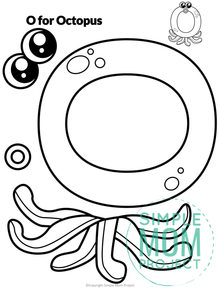 Free Printable Letter O Craft Template Simple Mom Project Free Printable Letter O Craft Template Simple Mom Project
