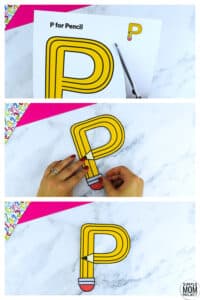 Free Printable Letter P Craft Template – Simple Mom Project