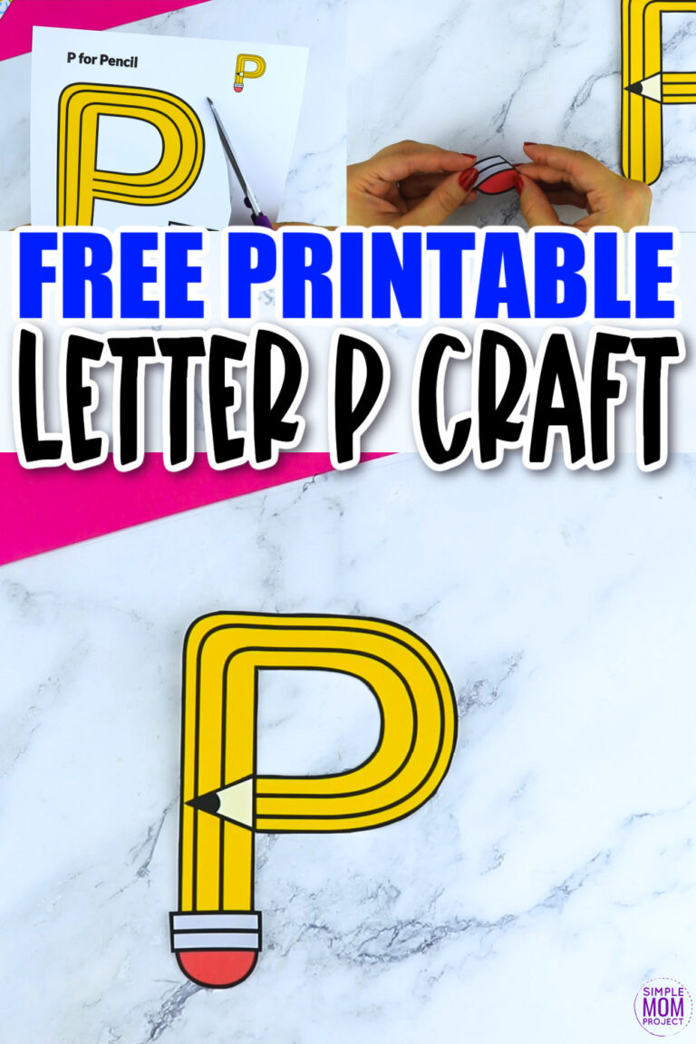 Free Printable Letter X Craft Template - Simple Mom Project
