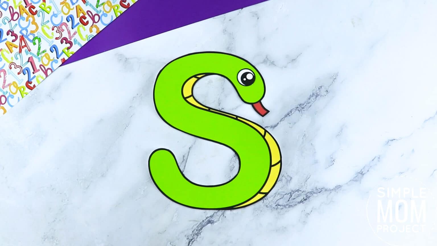 Free Printable Letter S Craft Template – Simple Mom Project