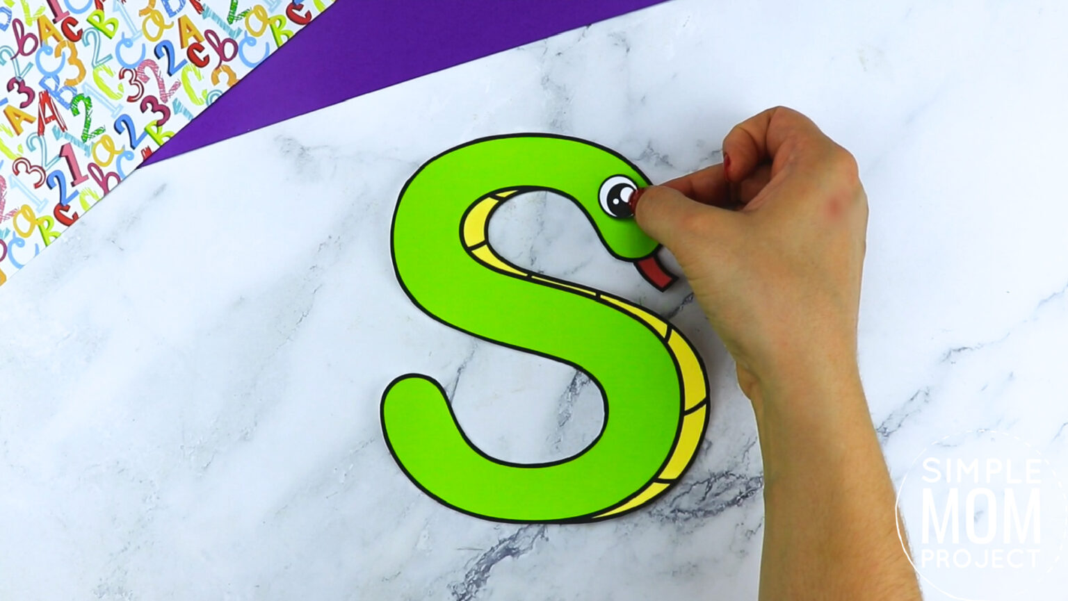 Free Printable Letter S Craft Template – Simple Mom Project