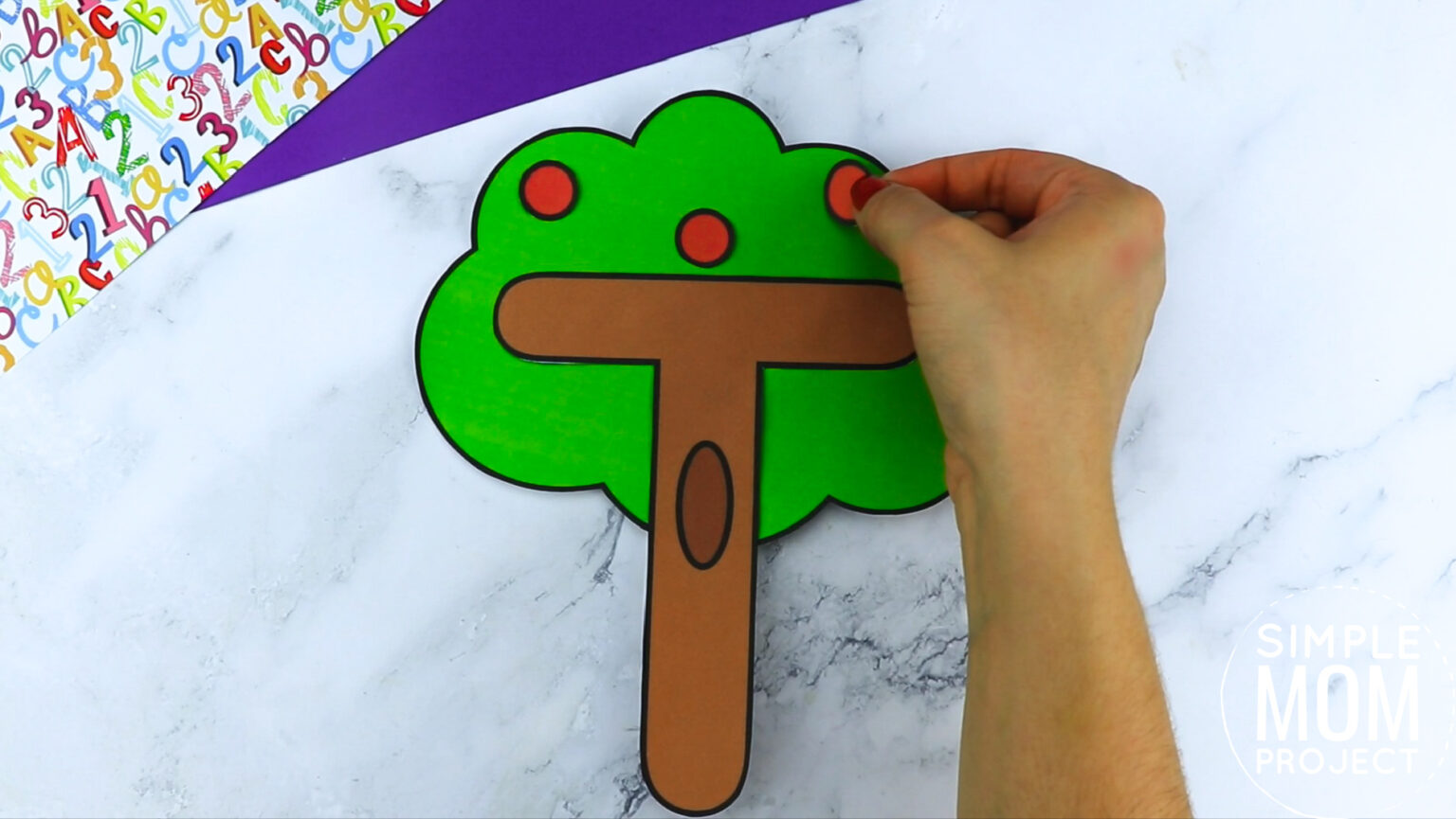 Free Printable Letter T Craft Template - Simple Mom Project