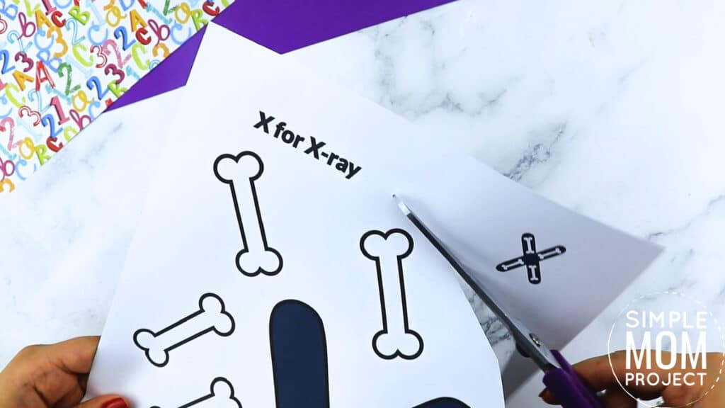 Free Printable Letter X X-Ray Craft for Kids & Teachers - Simple Mom ...