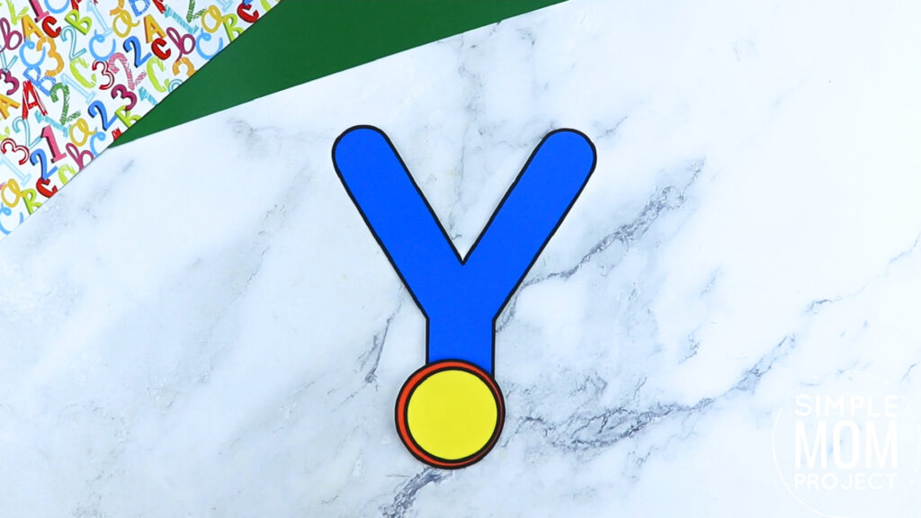 Free Printable Letter Y Craft Template - Simple Mom Project