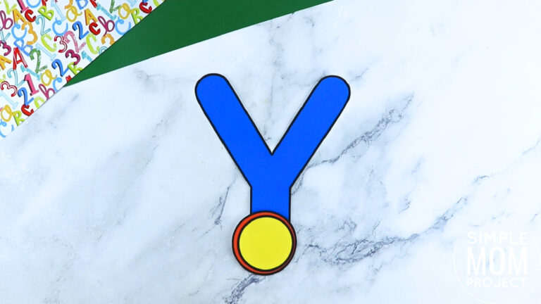 Free Printable Letter Y Craft Template - Simple Mom Project