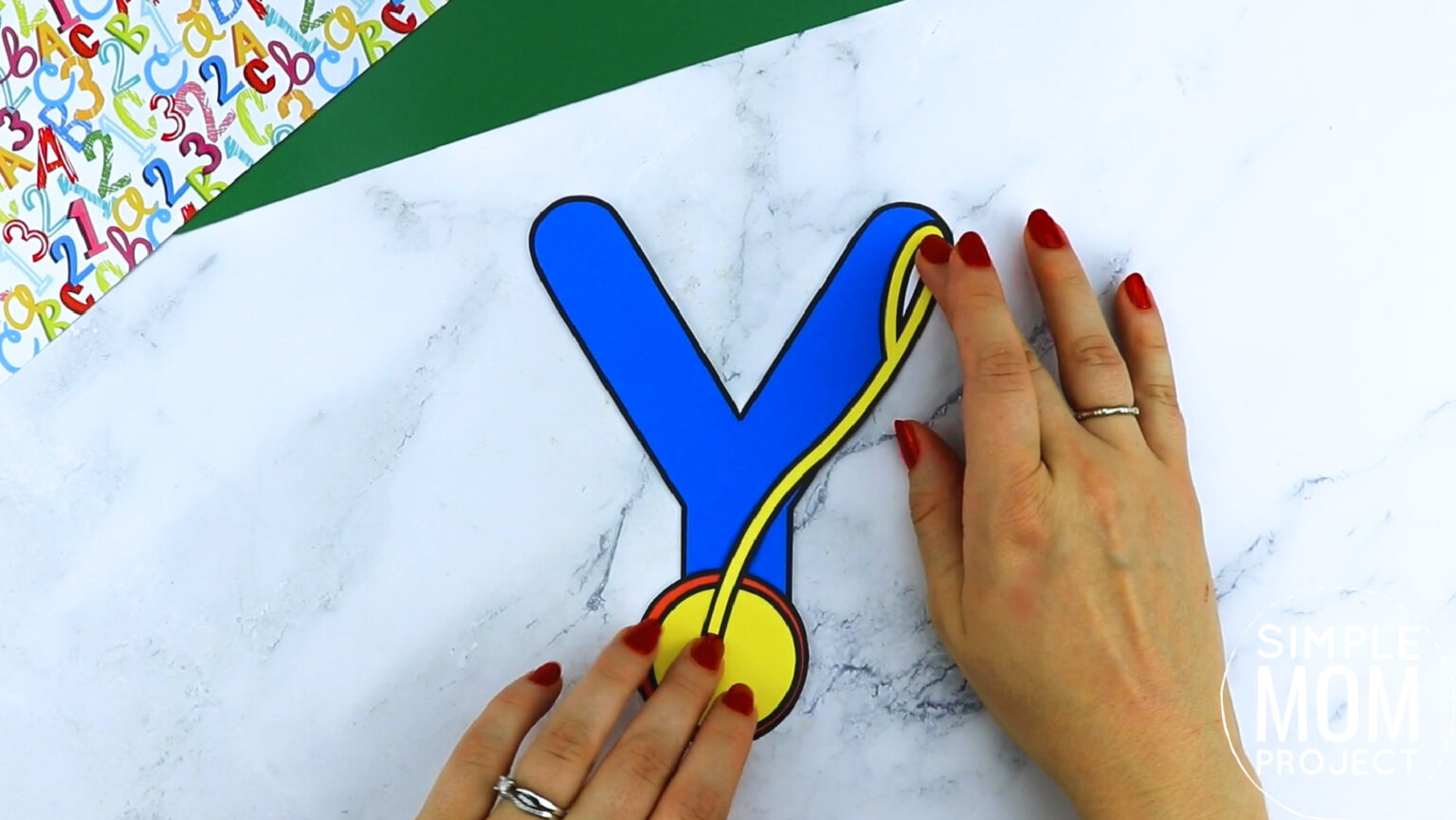 Free Printable Letter Y Craft Template - Simple Mom Project