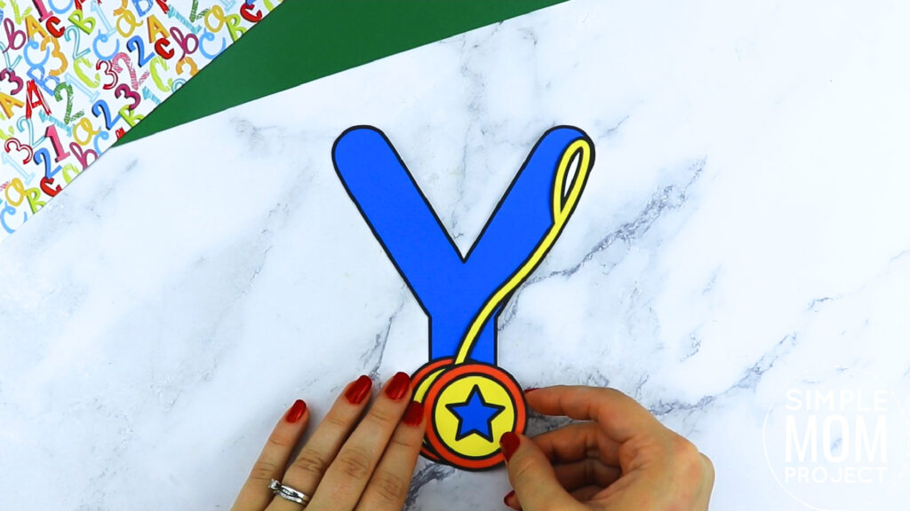Free Printable Letter Y Craft Template - Simple Mom Project