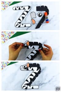 Free Printable Letter Z Craft Template – Simple Mom Project