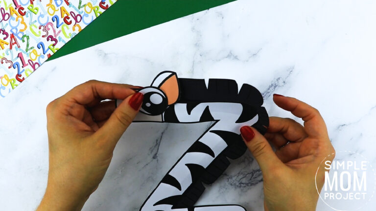 Free Printable Letter Z Craft Template - Simple Mom Project