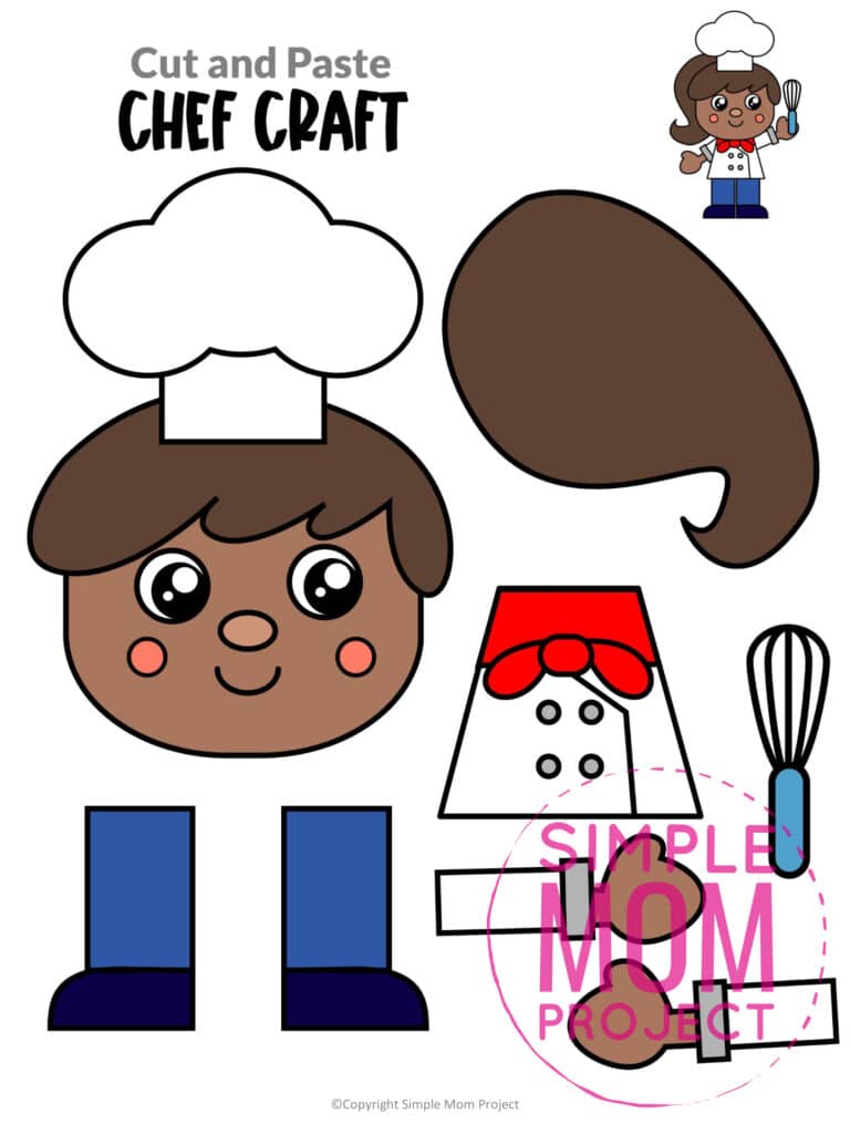 Printable Community Helper Craft Templates – Simple Mom Project