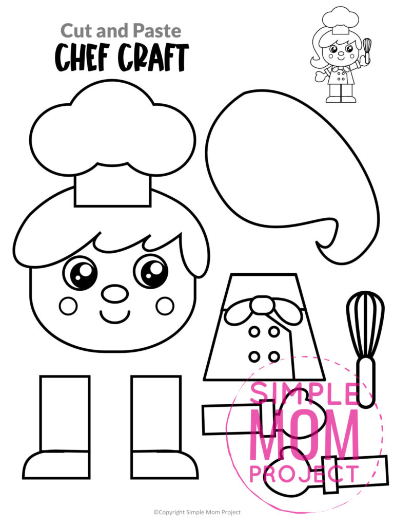 Printable Community Helper Craft Templates – Simple Mom Project