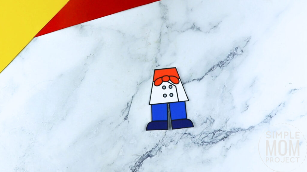 Free Printable Chef Craft Template - Simple Mom Project