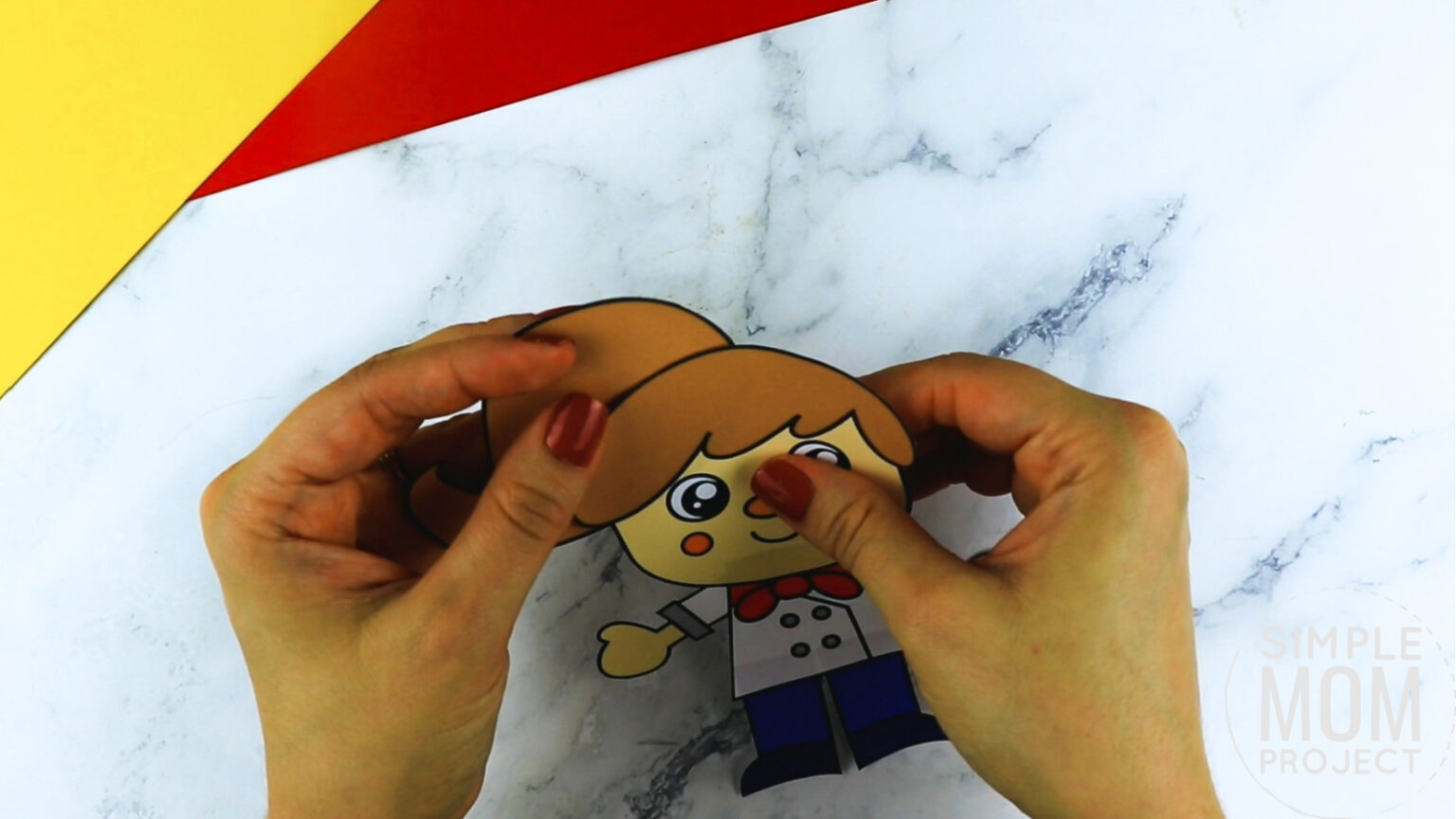 Free Printable Chef Craft Template - Simple Mom Project