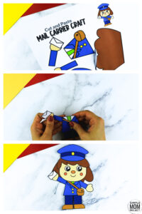 Free Printable Mail Carrier Craft Template – Simple Mom Project