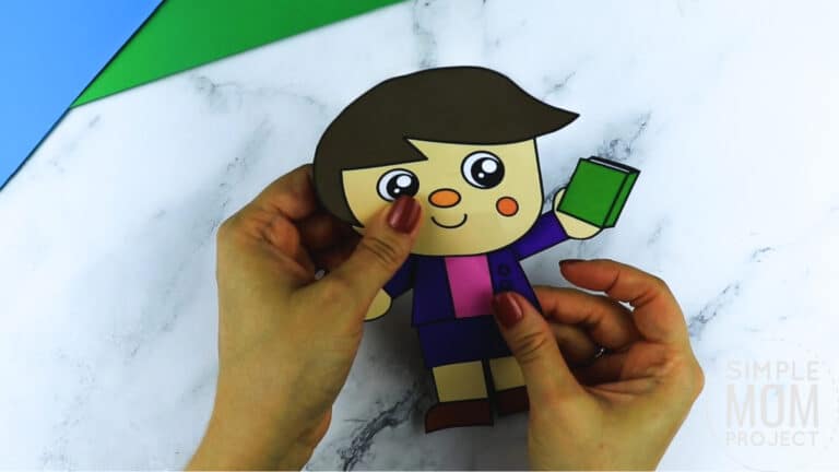 Free Printable Teacher Craft Template - Simple Mom Project