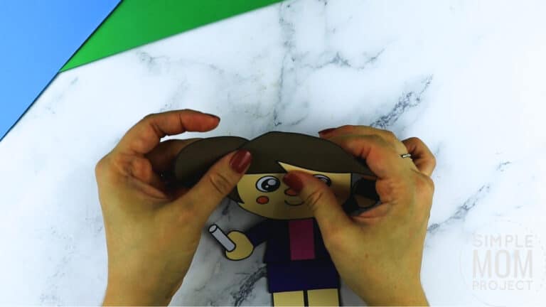 Easy Teacher Craft for Kids – Free Printable Activity - Simple Mom Project