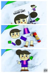 Free Printable Teacher Craft Template - Simple Mom Project