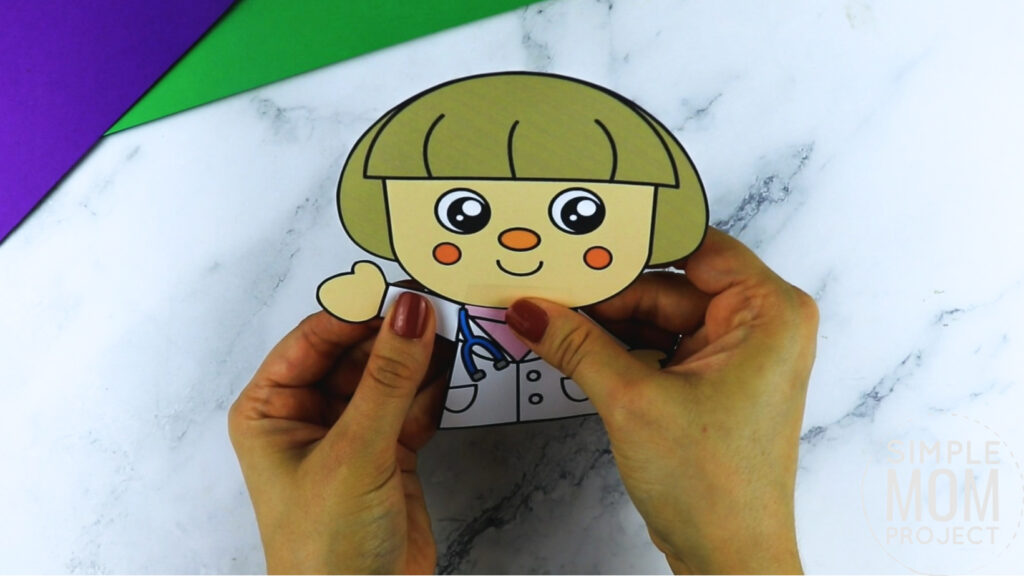 Free Printable Veterinarian Craft Template - Simple Mom Project