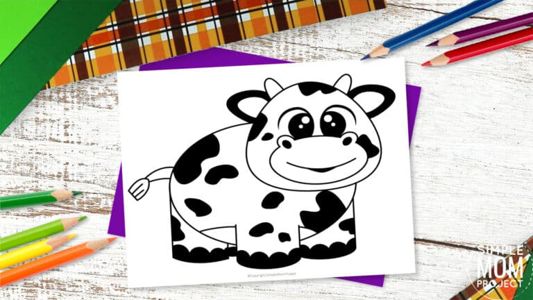 Free Printable Cow Template - Simple Mom Project