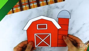 Free Printable Barn Craft Template - Simple Mom Project