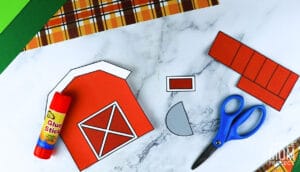 Free Printable Barn Craft Template – Simple Mom Project