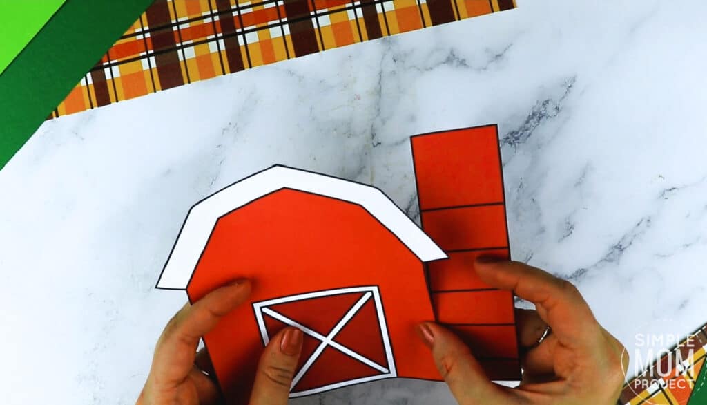 Free Printable Barn Craft Template – Simple Mom Project