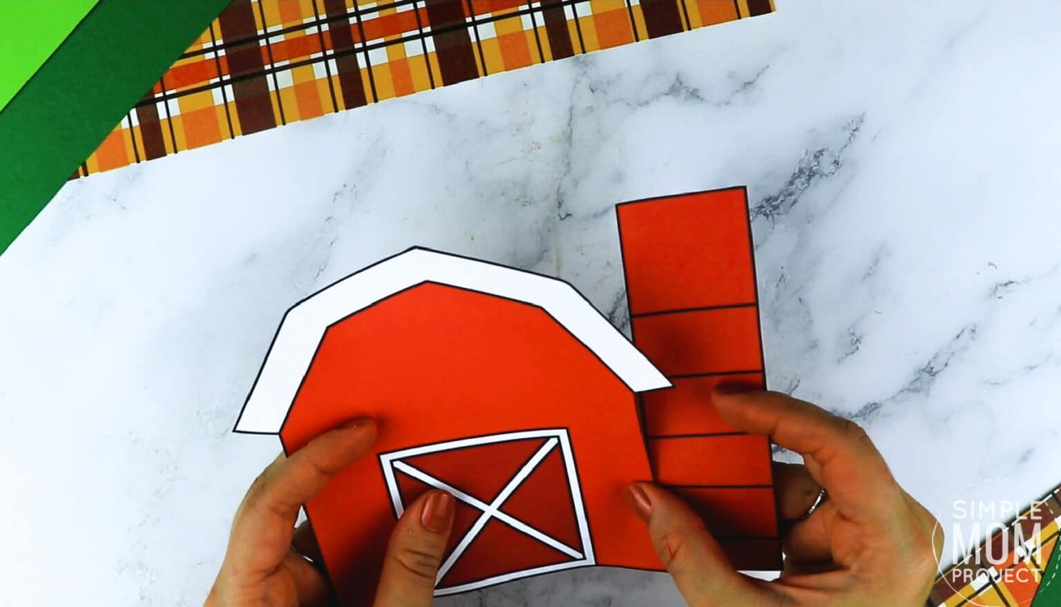 Free Printable Barn Craft Template – Simple Mom Project