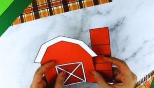 Free Printable Barn Craft Template - Simple Mom Project