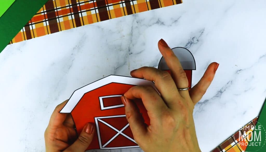 Free Printable Barn Craft Template – Simple Mom Project