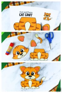 Free Printable Cat Craft Template - Simple Mom Project