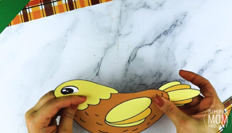 Free Printable Chicken Craft Template – Simple Mom Project