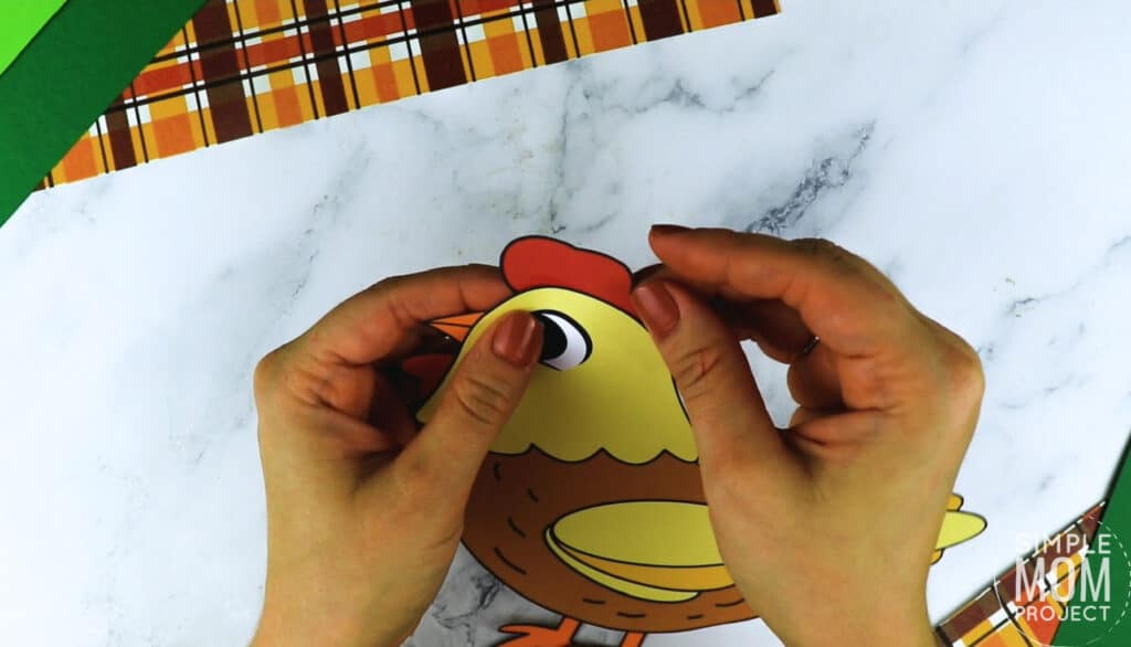 Free Printable Chicken Craft Template – Simple Mom Project
