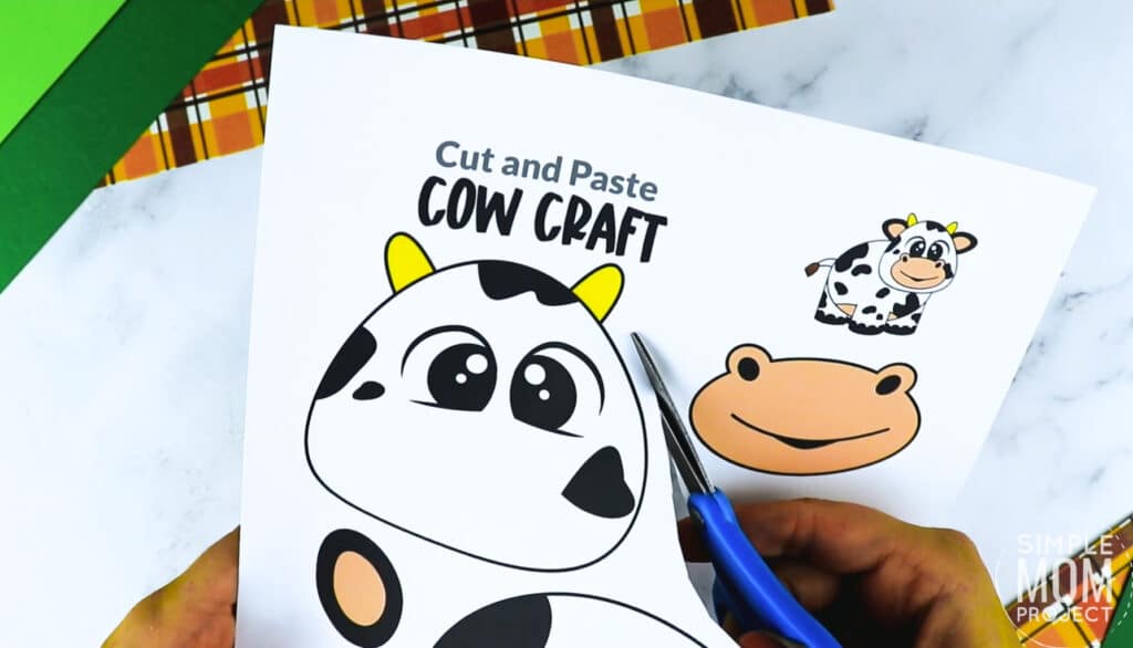 Free Printable Cow Craft Template - Simple Mom Project