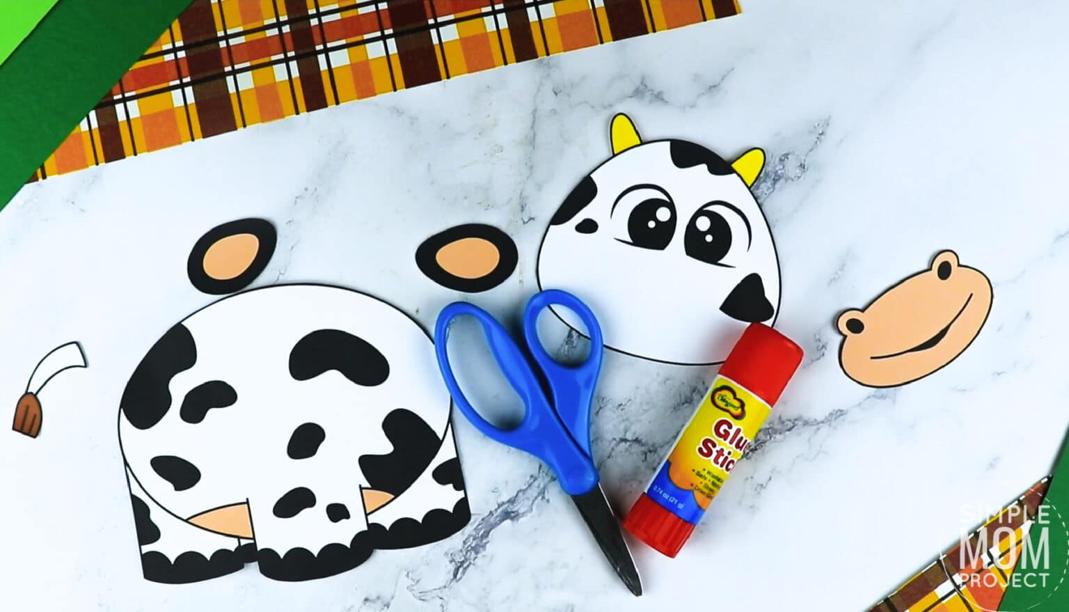 Free Printable Cow Craft Template - Simple Mom Project