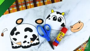 Free Printable Cow Craft Template - Simple Mom Project