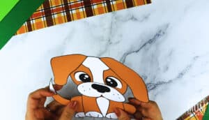 Free Printable Dog Craft Template - Simple Mom Project