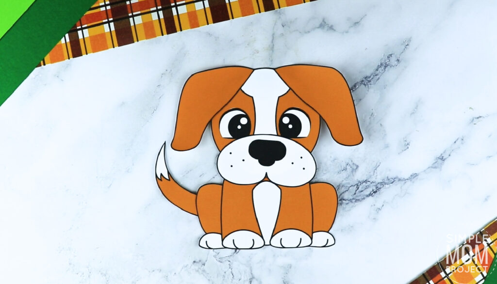 Free Printable Dog Craft Template - Simple Mom Project