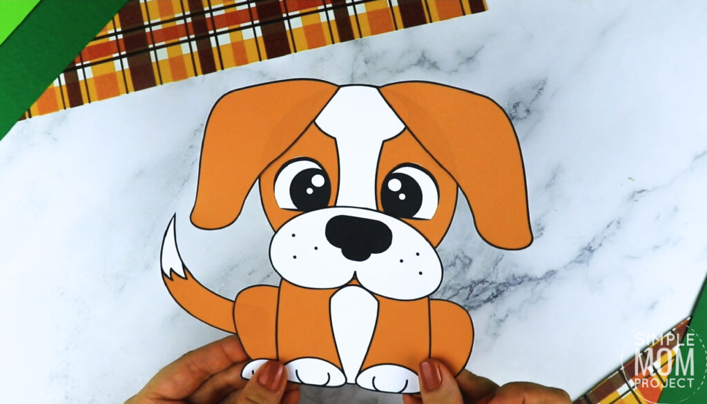 Free Printable Dog Craft Template - Simple Mom Project