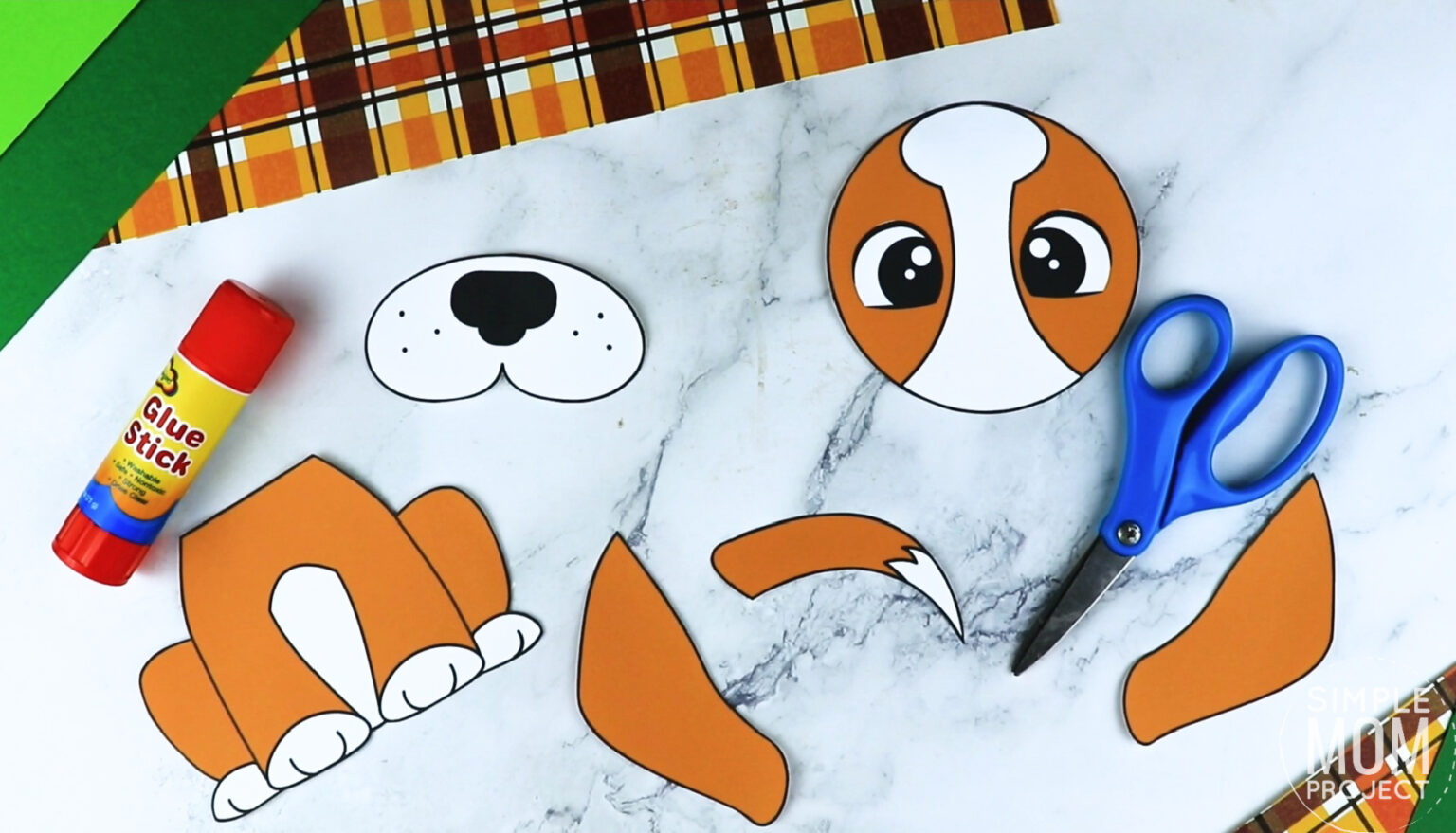 Free Printable Dog Craft Template - Simple Mom Project