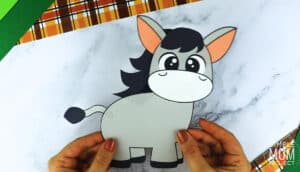 Free Printable Donkey Craft Template - Simple Mom Project