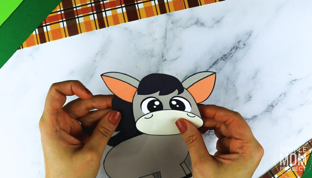 Free Printable Donkey Craft Template – Simple Mom Project