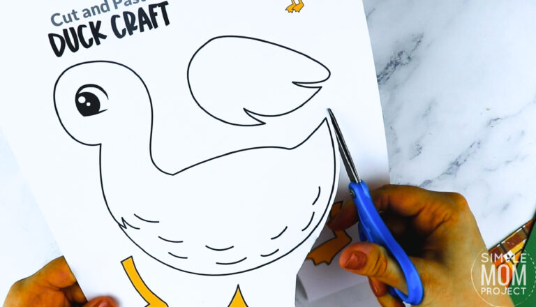 Free Printable Duck Craft Template - Simple Mom Project
